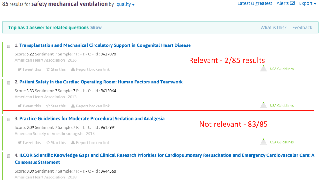 Understanding (bad) search results – Trip Database Blog