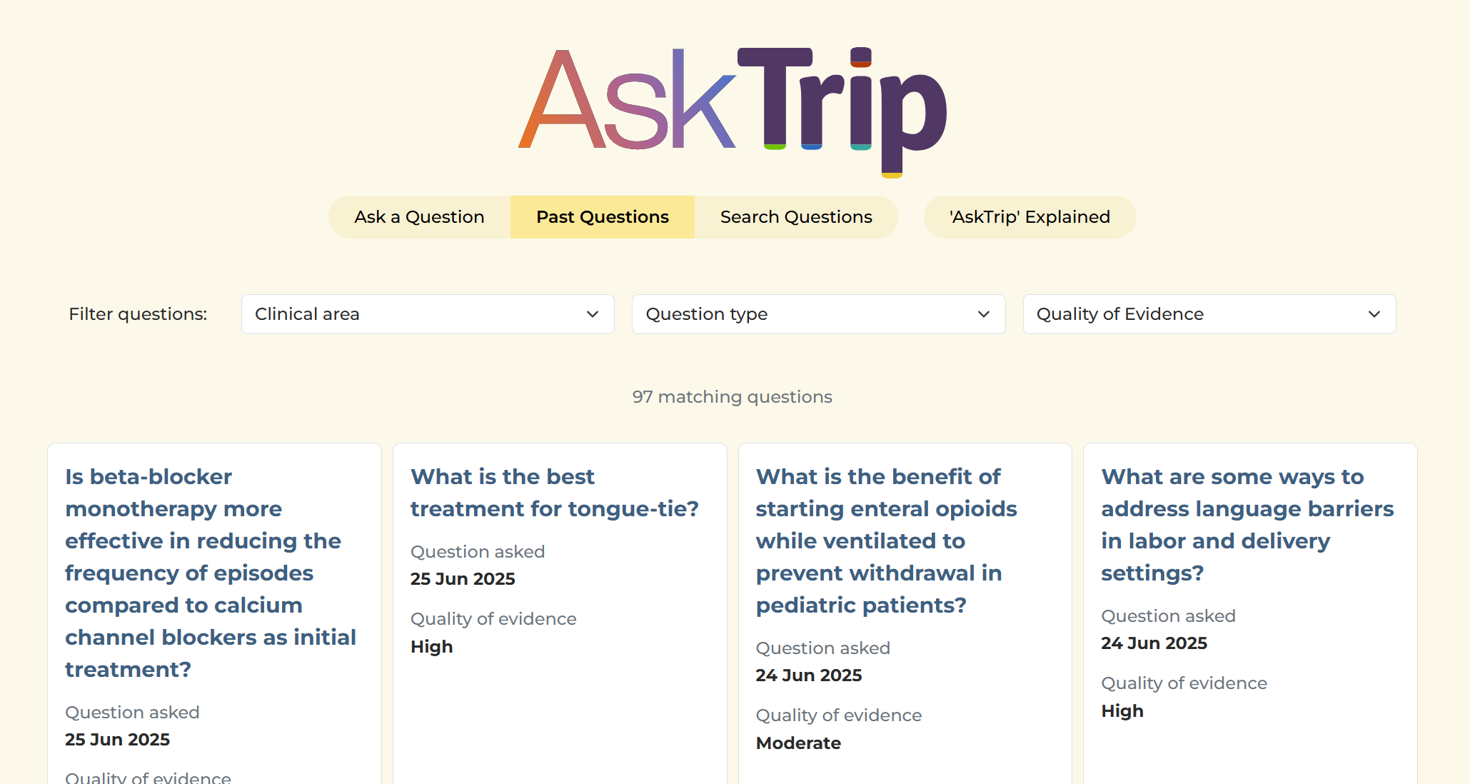 AskTrip is live – automated clinical Q&A, instantly – Trip Database Blog